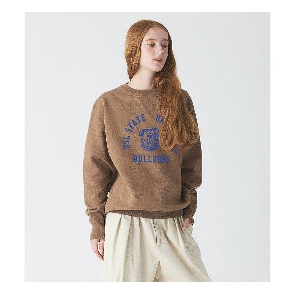 ZOZO問い合わせ番号:102038204ショップ:THE FRIDAY，ザフライデイブランド:UN-USELESS，アンユースレス商品名:【UN-USELESS】アンユースレス/ USL BULLDOGS CREW NECK SWKNIT...