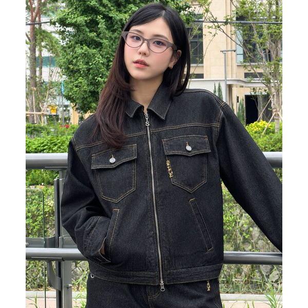 『タイムセール実施中』ZOZO問い合わせ番号:102038320ショップ:SEQUENZ，シークエンズブランド:SEQUENZ，シークエンズ商品名:※WEB限定 / セットアップ対応 / ダブルポケットリジッドデニムJK /sqnz dou...