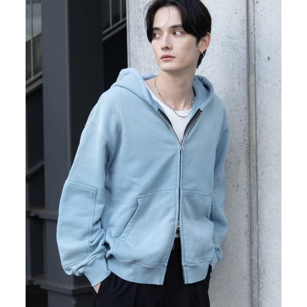 『タイムセール実施中』ZOZO問い合わせ番号:102038402ショップ:RAGEBLUE，レイジブルーブランド:RAGEBLUE，レイジブルー商品名:Vintage Short Zip Parker/ヴィンテージ加工ショートジップパーカー...