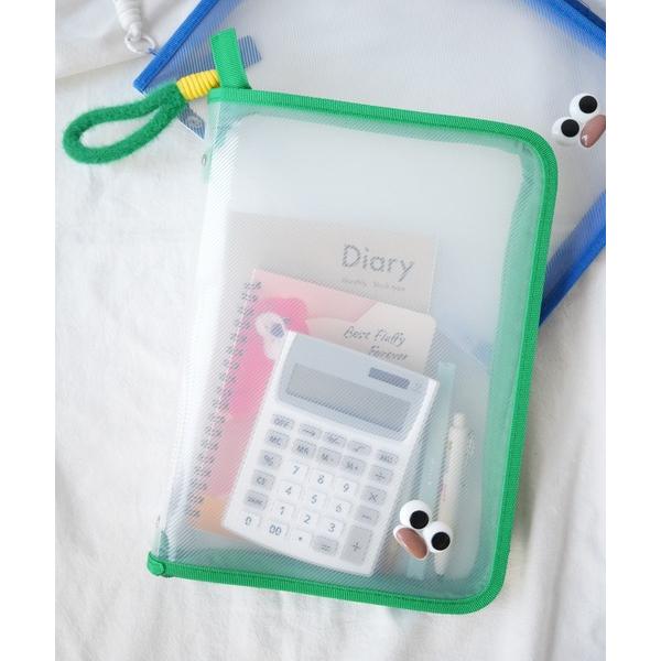 『タイムセール実施中』ZOZO問い合わせ番号:102038428ショップ:Port，ポートブランド:Port，ポート，Sowel.，ソエル商品名:【 Sowel. / ソエル 】 ストラップ付き クリア ジップ ファイル #カテゴリ:財布/...