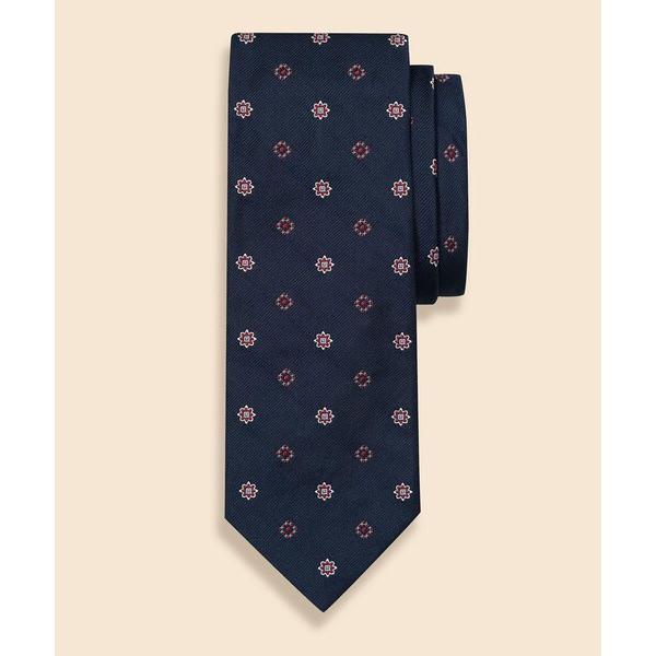 『セール実施中』ZOZO問い合わせ番号:102038455ショップ:BROOKS BROTHERS，ブルックス ブラザーズブランド:BROOKS BROTHERS，ブルックスブラザーズ商品名:シルク　フラワー×スクエアモチーフ　ジャカードタ...