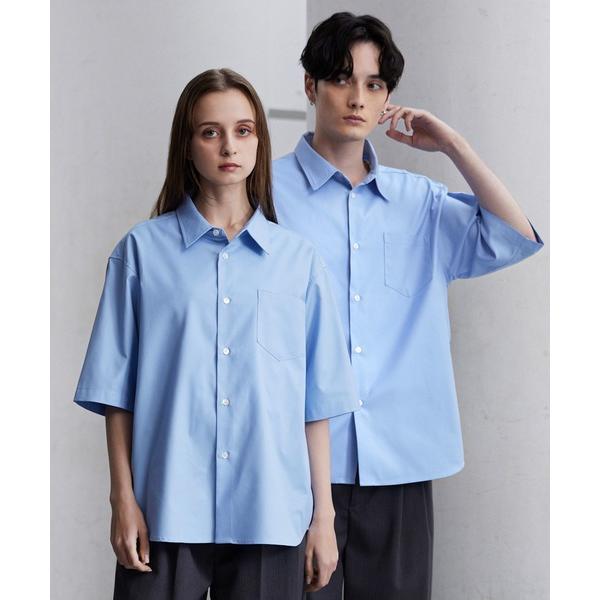 ZOZO問い合わせ番号:102038825ショップ:EMMA CLOTHES，エマ クローズブランド:CLEL，クレイル商品名:【CLEL】Royal Oxford Short Sleeve Regular Collar Shirt / ロ...