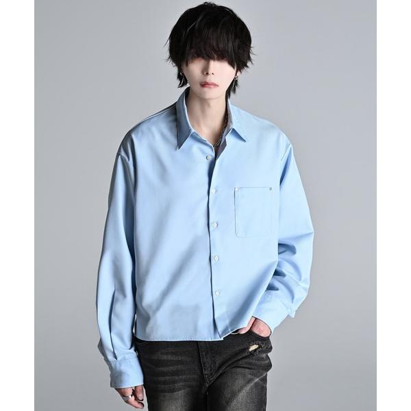 ZOZO問い合わせ番号:102038850ショップ:ADRER，アドラーブランド:ADRER，アドラー商品名:Cropped Regular Collar Silhouette Shirt / クロップド・レギュラーカラー・シルエット・シャ...