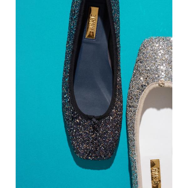 ZOZO問い合わせ番号:102038873ショップ:LE TALON，ルタロンブランド:GRISE，グリーズ，LE TALON，ルタロン商品名:《追加》GRISEスクエアグリッターフラットカテゴリ:シューズ>その他シューズブランド品番...