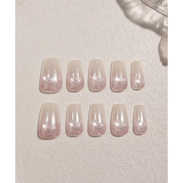 ※このアイテムは返品・交換対象外商品です。コスメ商品ZOZO問い合わせ番号:102038915ショップ:Anail，エーネイルブランド:Anail，エーネイル商品名:ブラウンニュアンスゴールドミラーラインシェルホイルオーバルネイルチップ(1...