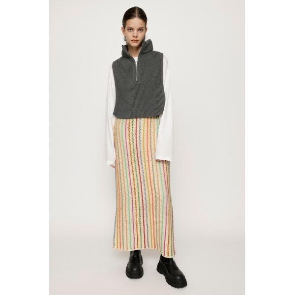 『セール実施中』参考価格：13，200円発売時期：2022年08月コンディション：B（目立つ使用感なし）使用感が少ない、または気にならないアイテム全体的：毛玉参考商品名：LIMITED ITEM TWIN STRIPE L/SK ツウィン ...