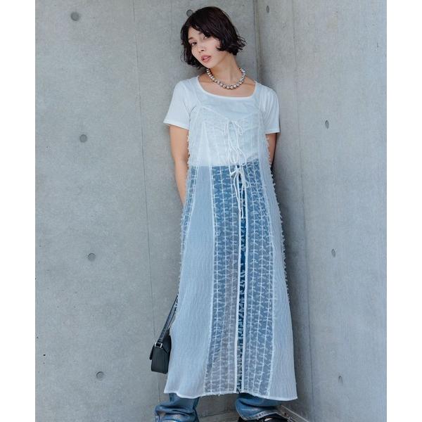 『セール実施中』参考価格：7，920円発売時期：2024年06月コンディション：C（やや使用感あり）使用感があり、やや気になる傷や汚れがあるアイテムすそ周り：汚れ参考商品名：チュールリボンキャミワンピース参考品番：135185【商品に関する...