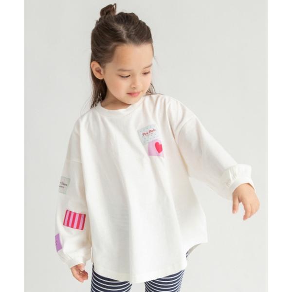 ZOZO問い合わせ番号:102072121ショップ:branshes，ブランシェスブランド:DRC branshes，ディーアールシーブランシェス，branshes，ブランシェス商品名:【WEB限定/DRC】ワッペン長袖Tシャツカテゴリ:ト...