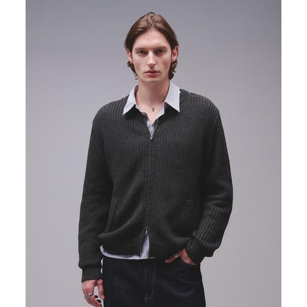 『セール実施中』ZOZO問い合わせ番号:102072393ショップ:apres jour mignon，アプレジュールミニョンブランド:Regen Glanz，レーゲングランツ商品名:crewneck knit zip jacket / ク...