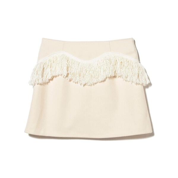 ZOZO問い合わせ番号:102072687ショップ:BEAMS WOMEN，ビームスウィメンブランド:GHOSPELL，ゴスペル，Ray BEAMS，レイビームス商品名:GHOSPELL / Soliha Fringe Skirtカテゴリ:...