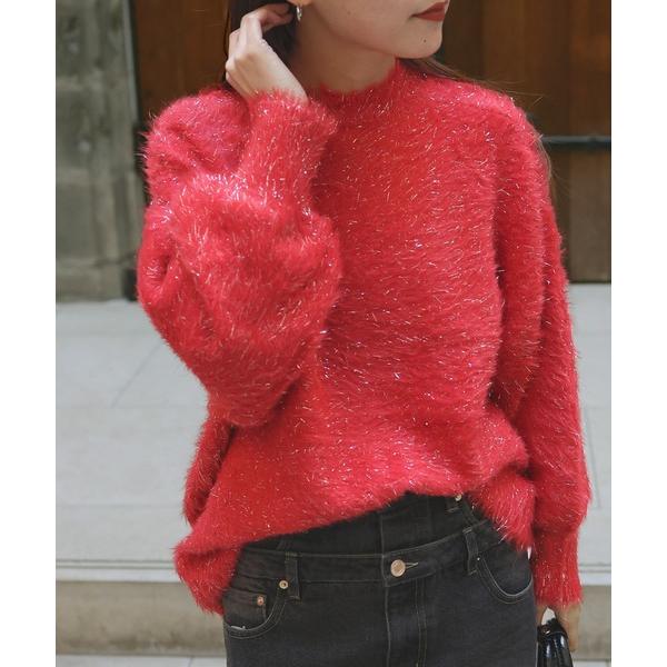 『セール実施中』参考価格：6，380円発売時期：2024年11月コンディション：A（使用感なし）数回使用した程度で使用感が感じられないアイテム参考商品名：ラメシャギーオーバーサイズニット参考品番：236-021-4236【商品に関する注意事...