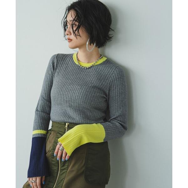 参考価格：4，990円発売時期：2023年01月コンディション：A（使用感なし）数回使用した程度で使用感が感じられないアイテム参考商品名：フレア袖配色プルオーバーリブニット参考品番：533196【商品に関する注意事項】・こちらの商品画像は、...