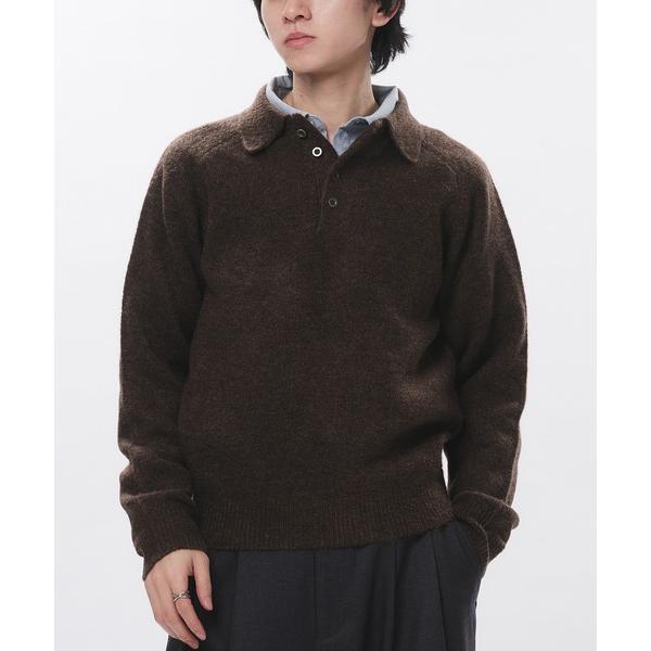 『タイムセール実施中』ZOZO問い合わせ番号:102106152ショップ:kutir，クティールブランド:Adoon plain，アドーンプレーン，kutir，クティール商品名:RAGLAN SLEEVE KNIT PORO  / ラグラン...