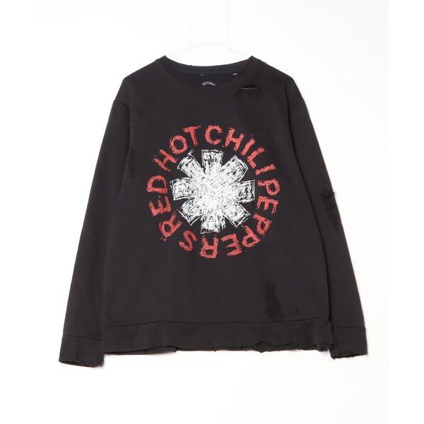 ZOZO問い合わせ番号:102106223ショップ:2A.M.，ツーエイエムブランド:THRIFTY LOOK，スリフティールック商品名:THRIFTY LOOK スリフティルック / WORN-OUT”RHCP ASTERISK”SWEA...