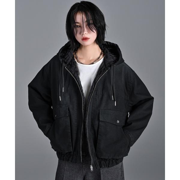 参考価格：9，900円発売時期：2025年01月コンディション：A（使用感なし）数回使用した程度で使用感が感じられないアイテム参考商品名：vintage make short duck blouson reversible zip park...