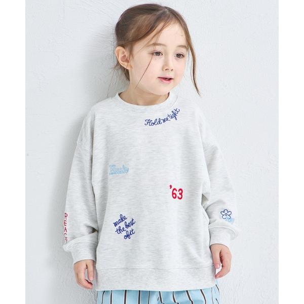 『セール実施中』ZOZO問い合わせ番号:102139903ショップ:pairmanon，ペアマノンブランド:pairmanon，ペアマノン，coucou manon，ククゥ マノン商品名:【軽やかスウェット】ユニセックス カラフル刺繍 ルー...