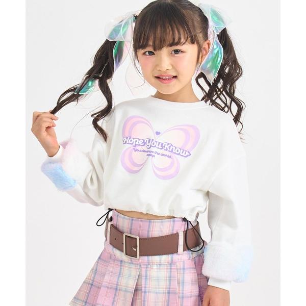 ZOZO問い合わせ番号:102140535ショップ:ANAP，アナップブランド:ANAP kids，アナップキッズ商品名:ミックス袖ファー切替トップスカテゴリ:トップス>その他トップスブランド品番:423-3521素材:本体/ポリエス...