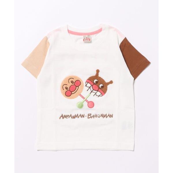 ZOZO問い合わせ番号:102140796ショップ:BANDAI APPAREL SHOP，バンダイアパレルショップブランド:ANPANMAN KIDS COLLECTION，アンパンマンキッズコレクション商品名:ペロペロチョコさがら刺繍Ｔ...