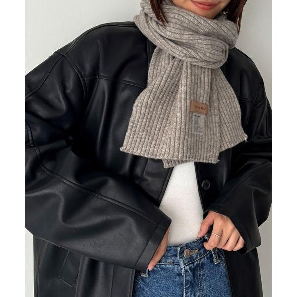 ZOZO問い合わせ番号:102141659ショップ:CANAL JEAN，キャナルジーンブランド:CANAL JEAN，キャナルジーン商品名:El mar　カシミアタッチリブマフラーカテゴリ:ファッション雑貨>マフラーブランド品番:2...