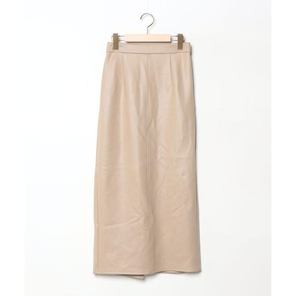 『セール実施中』参考価格：13，200円発売時期：2023年07月コンディション：B（目立つ使用感なし）使用感が少ない、または気にならないアイテム前身頃・後身頃：汚れ参考商品名：アクアスーティングフェイクレザースカート参考品番：653315...