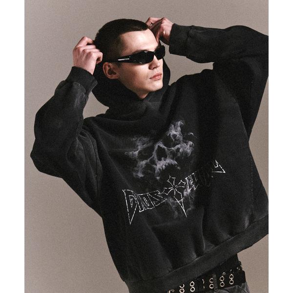 『セール実施中』参考価格：35，200円発売時期：2024年09月コンディション：A（使用感なし）数回使用した程度で使用感が感じられないアイテム参考商品名：LIBERE リベーレ / GHOST REPLICATION HOODIE2 ヴィ...