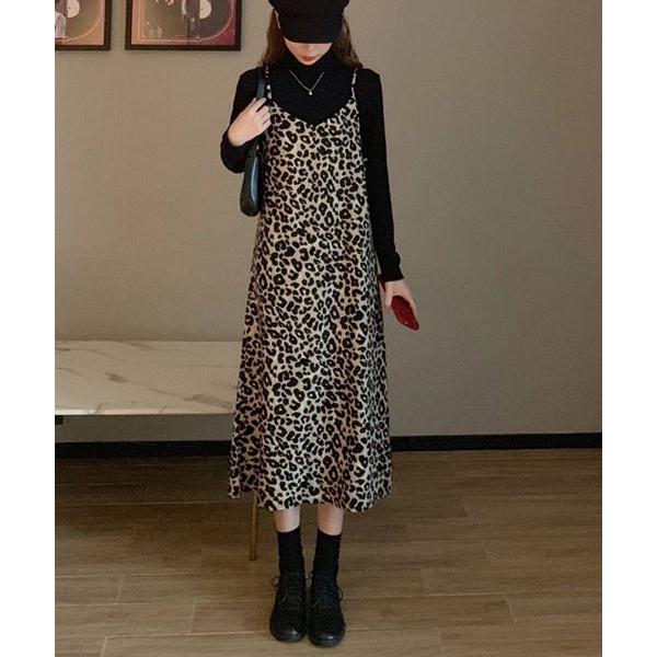 参考価格：3，960円発売時期：2022年11月コンディション：A（使用感なし）数回使用した程度で使用感が感じられないアイテム参考商品名：【i-dare】レオパード柄 ゼブラ柄 ミモレ丈 キャミワンピース参考品番：ID-B-00048/【C...