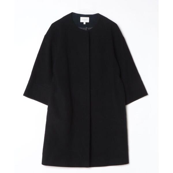 『タイムセール実施中』参考価格：35，200円発売時期：2016年10月コンディション：C（やや使用感あり）使用感があり、やや気になる傷や汚れがあるアイテム全体的：毛玉参考商品名：BYビーバーノーカラーコート◆参考品番：1625139391...