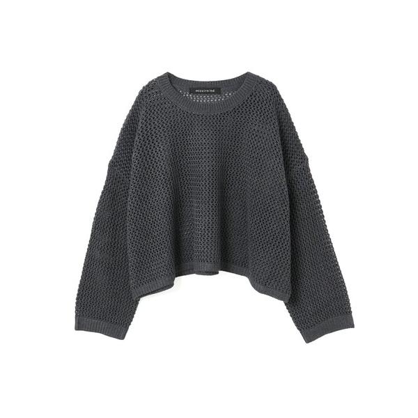 参考価格：10，780円発売時期：2024年08月コンディション：A（使用感なし）数回使用した程度で使用感が感じられないアイテム後身頃：ほつれ参考商品名：mizuiro ind メッシュクルーネックプルオーバー参考品番：3-220065【商...