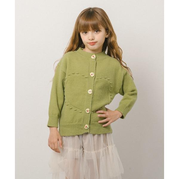 ZOZO問い合わせ番号:102174938ショップ:moredays store，モアデイズ・ストアブランド:URBAN CHERRY，アーバンチェリー商品名:ポコポコハートニットカーディガンカテゴリ:トップス>ニット/セーターブラン...