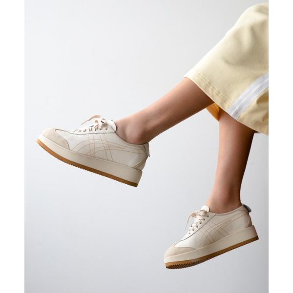 ZOZO問い合わせ番号:102174957ショップ:emmi，エミブランド:Onitsuka Tiger，オニツカタイガー，emmi，エミ商品名:【emmi×Onitsuka Tiger】MEXICO 66 CHUNKカテゴリ:シューズ&g...