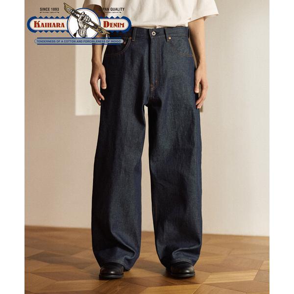 ZOZO問い合わせ番号:102175091ショップ:FREAK'S STORE，フリークスストアブランド:FREAK'S STORE，フリークスストア商品名:【日本製】JAPAN DENIM WIDE ５PKT PANTS/ジャパンデニム ...