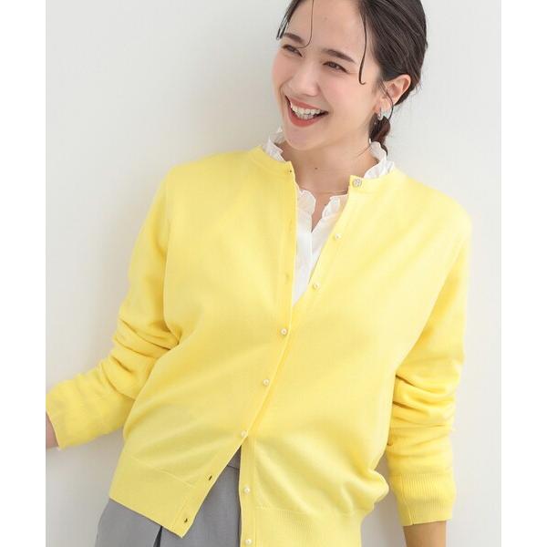 『タイムセール実施中』ZOZO問い合わせ番号:102175747ショップ:SHOO・LA・RUE，シューラルーブランド:SHOO・LA・RUE，シューラルー商品名:【洗濯機可/S-LL/アンサンブル可】シンプルきれい見え クルーネックカーデ...