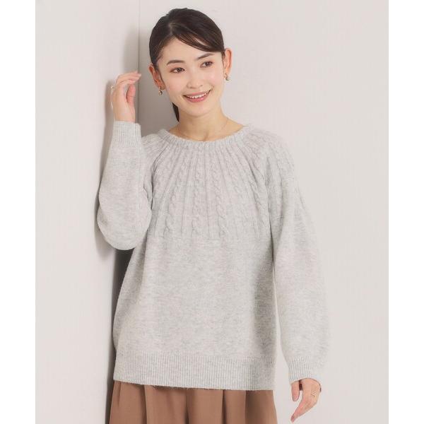 『セール実施中』ZOZO問い合わせ番号:102176531ショップ:WORLD ONLINE STORE SELECT，ワールドオンラインストアセレクトブランド:ITS'DEMO，イッツデモ商品名:【手洗い可】求心柄ニットカテゴリ:トップス...