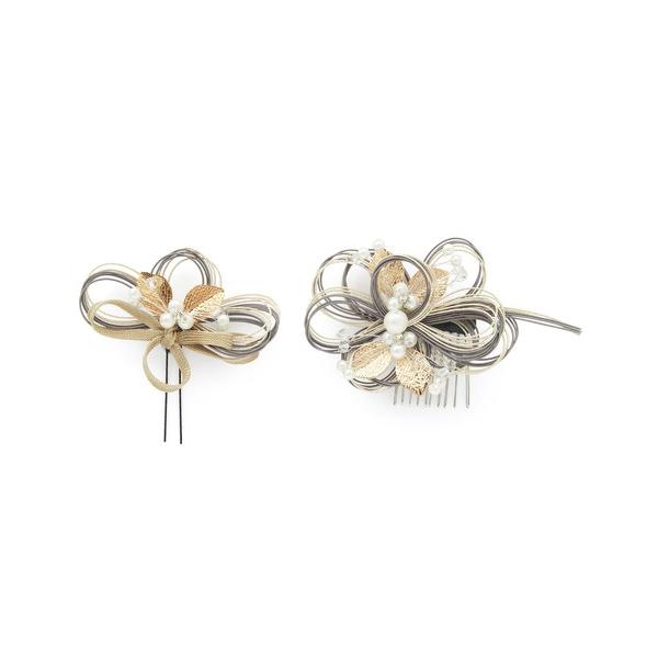 『タイムセール実施中』ZOZO問い合わせ番号:102176695ショップ:SOUBIEN，ソウビエンブランド:SOUBIEN，ソウビエン商品名:豪華な水引が映える髪飾り2点セットカテゴリ:水着/着物・浴衣>和装小物ブランド品番:sbn...