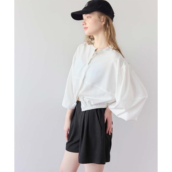 ZOZO問い合わせ番号:102176881ショップ:titivate，ティティベイトブランド:SEA DRESS，シードレス商品名:2点セット/ノーカラーボリュームブルゾンラッシュガード×ショートパンツカテゴリ:水着/着物・浴衣>ラッ...