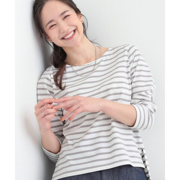 『タイムセール実施中』ZOZO問い合わせ番号:102177024ショップ:SHOO・LA・RUE，シューラルーブランド:SHOO・LA・RUE，シューラルー商品名:【S-LL/洗濯機可】着こなしいろいろ 首元すっきりボートネック ボーダーロ...