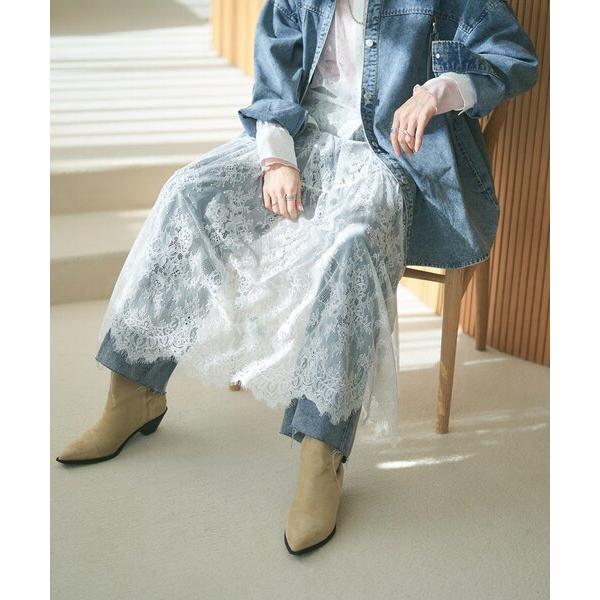 ZOZO問い合わせ番号:102177053ショップ:RMAF，リマインドミーアンドフォーエバーブランド:Remind me and forever，リマインドミーアンドフォーエバー商品名:【2026SS】ひげレースティアードスカートカテゴリ...