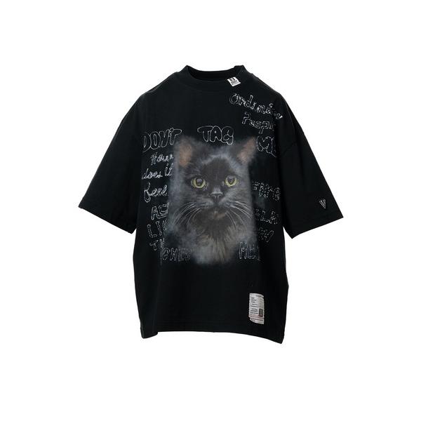 ZOZO問い合わせ番号:102179024ショップ:Maison MIHARA YASUHIRO，メゾン ミハラヤスヒロブランド:Maison MIHARA YASUHIRO，メゾンミハラヤスヒロ商品名:Cat Printed T-shir...