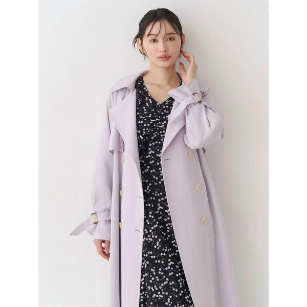 『タイムセール実施中』ZOZO問い合わせ番号:102179474ショップ:MERCURYDUO，マーキュリーデュオブランド:MERCURYDUO，マーキュリーデュオ商品名:ベーシックトレンチコートカテゴリ:ジャケット/アウター>トレン...