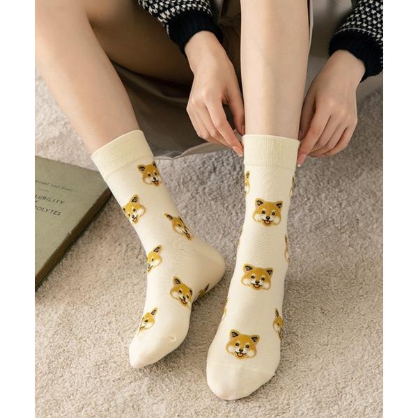 『タイムセール実施中』※このアイテムは返品・交換対象外商品です。ZOZO問い合わせ番号:102181150ショップ:Mayree，メイリーブランド:almo，アルモ，Mayree，メイリー商品名:総柄ソックス　アニマルソックス(BL)カテゴ...