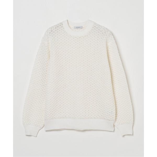 ZOZO問い合わせ番号:102183500ショップ:HELIOPOLE，エリオポールブランド:HELIOPOLE，エリオポール商品名:LILY YARN MESH KNITカテゴリ:トップス>ニット/セーターブランド品番:160030...