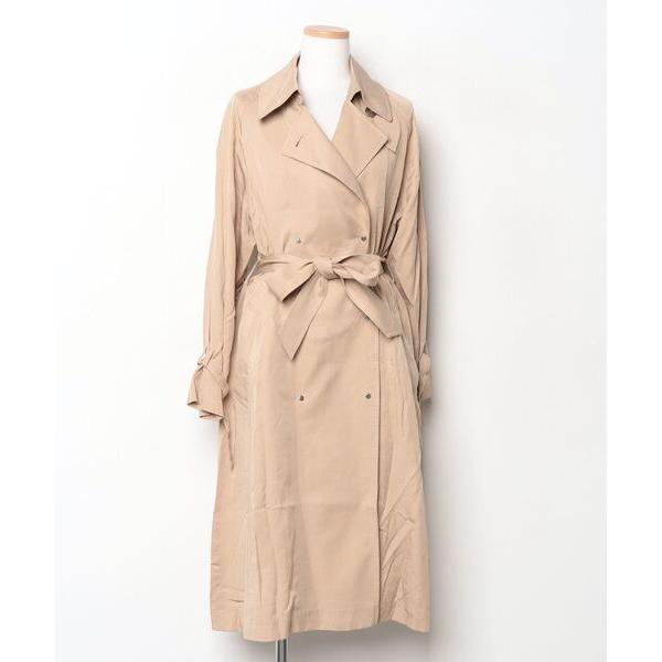 『セール実施中』参考価格：20，900円発売時期：2017年02月コンディション：C（やや使用感あり）使用感があり、やや気になる傷や汚れがあるアイテム前身頃：汚れ参考商品名：◆リヨセルトレンチコート参考品番：F45-92201-2017-0...