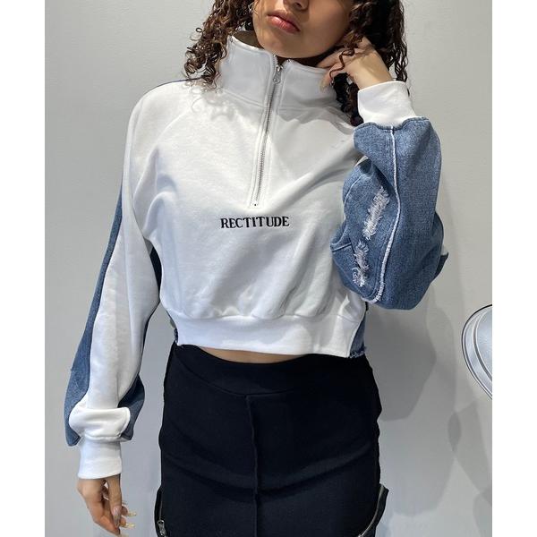 『タイムセール実施中』参考価格：9，790円発売時期：2024年02月コンディション：A（使用感なし）数回使用した程度で使用感が感じられないアイテム参考商品名：ショート丈バッグデニムプルオーバー参考品番：112020106【商品に関する注意...