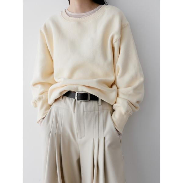 『セール実施中』参考価格：9，480円発売時期：2024年07月コンディション：A（使用感なし）数回使用した程度で使用感が感じられないアイテム参考商品名：oversize damaged sweat参考品番：2303-0001TS【商品に関...