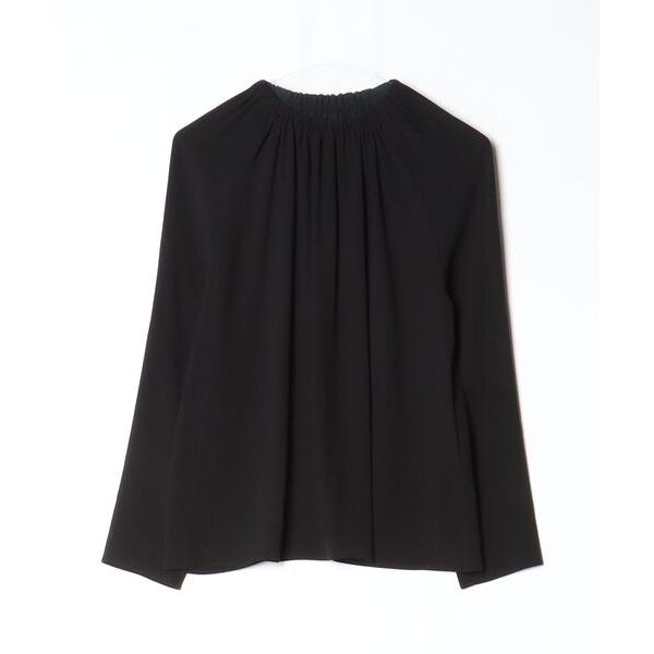 『セール実施中』参考価格：20，900円発売時期：2019年09月コンディション：B（目立つ使用感なし）使用感が少ない、または気にならないアイテム首周り：汚れ参考商品名：バックサテン ギャザーネックブラウス参考品番：28019401201Z...