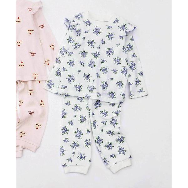 ZOZO問い合わせ番号:102218518ショップ:F.O.Online Store，エフオーオンラインストアブランド:apres les cours，アプレレクール商品名:花・ケーキ柄パジャマカテゴリ:ルームウェア>ルームウェア/パ...