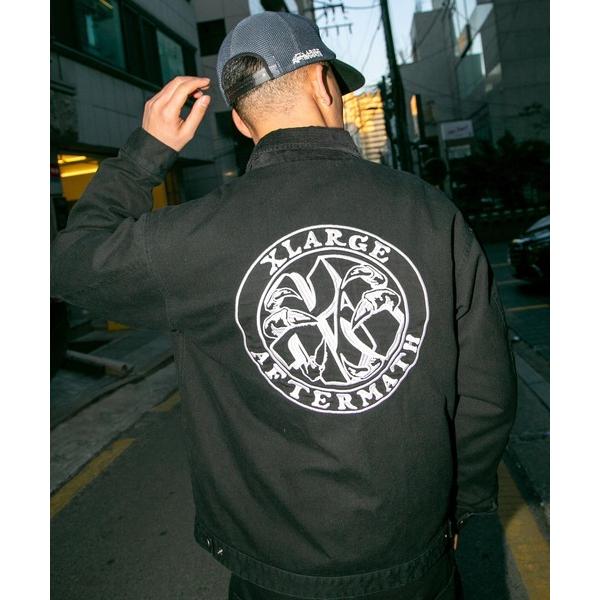 ZOZO問い合わせ番号:102219484ショップ:XLARGE，エクストララージブランド:AFTERMATH，アフターマス，XLARGE，エクストララージ商品名:XLARGE×AFTERMATH WORK JACKETカテゴリ:ジャケット...