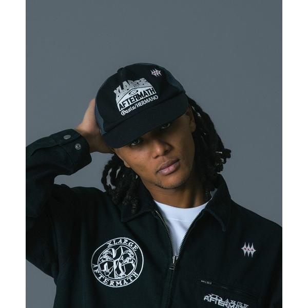 ZOZO問い合わせ番号:102219504ショップ:XLARGE，エクストララージブランド:AFTERMATH，アフターマス，XLARGE，エクストララージ商品名:XLARGE×AFTERMATH MESH CAPカテゴリ:帽子>キャ...