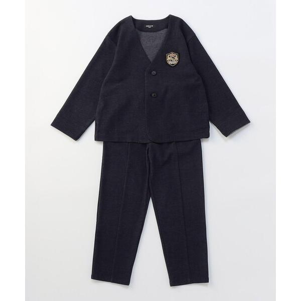 ZOZO問い合わせ番号:102219587ショップ:COMME CA ISM，コムサイズムブランド:COMME CA ISM，コムサイズム商品名:【雑誌掲載商品】ノーカラージャケットセットアップスーツ(140-160cm)カテゴリ:フォーマ...