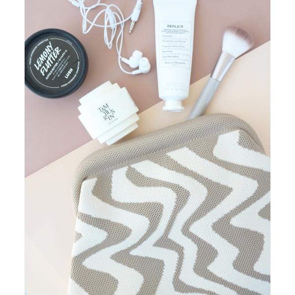 ZOZO問い合わせ番号:102219928ショップ:SiNCERE，シンシアブランド:A.FLORE，アフローレ，SiNCERE，シンシア商品名:〈A.FLORE/アフローレ〉ニットクラッチ 大容量ポーチカテゴリ:バッグ>クラッチバッ...